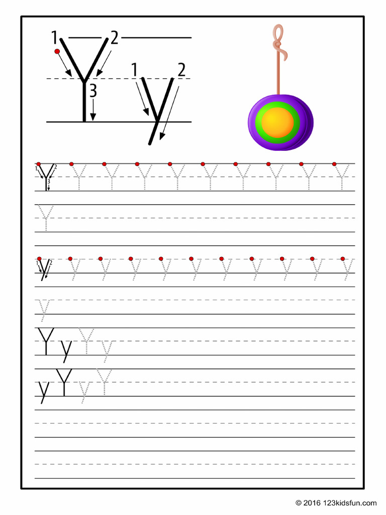 Yy Letter | PDF