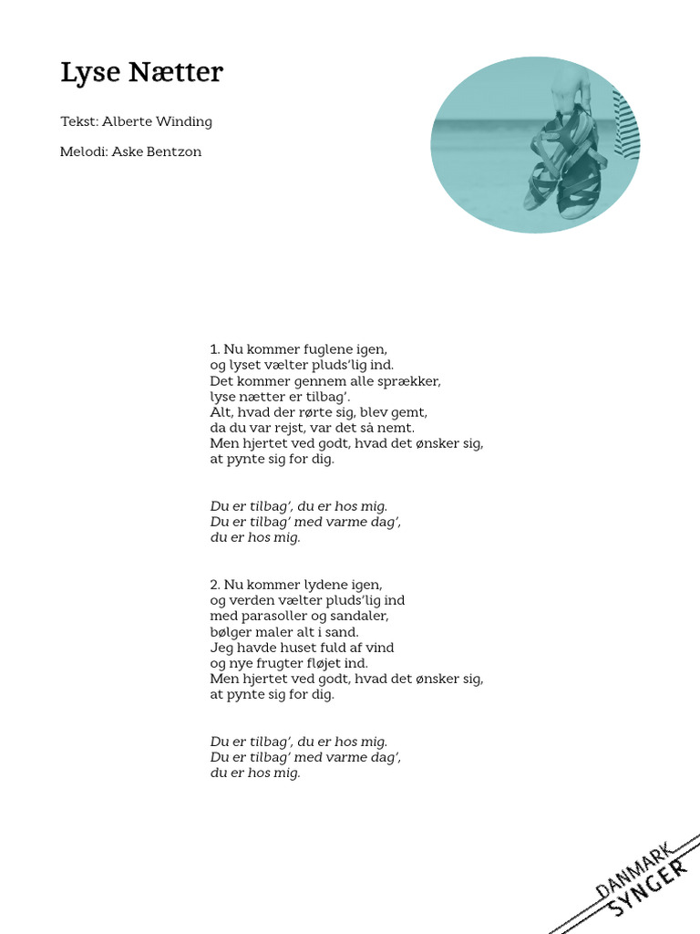 Lyse Nætter Til Print | PDF