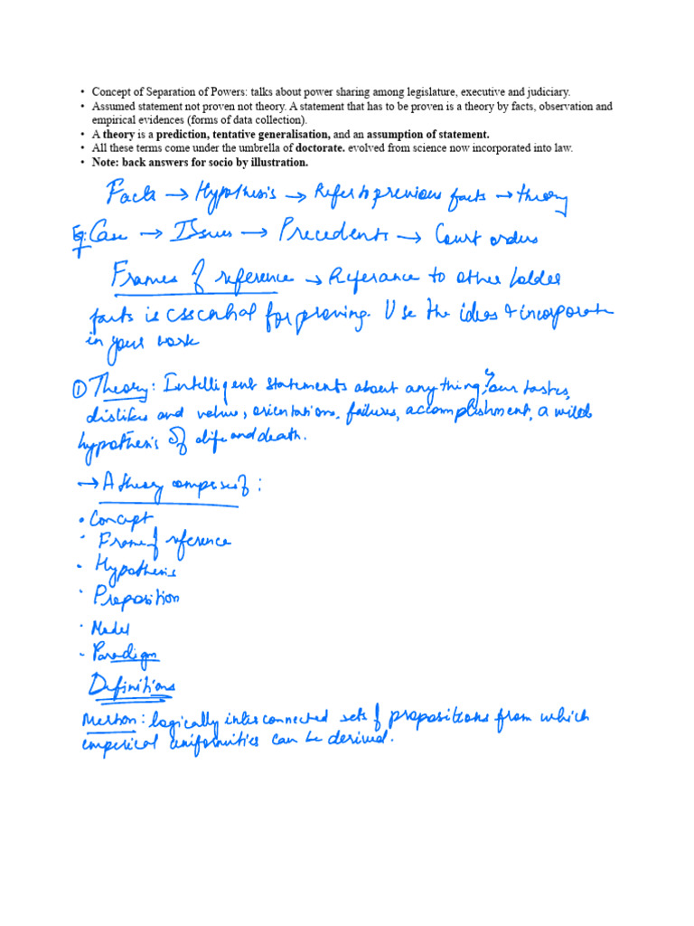 Unit 1 - Sociological Theories | PDF | Positivism | Science
