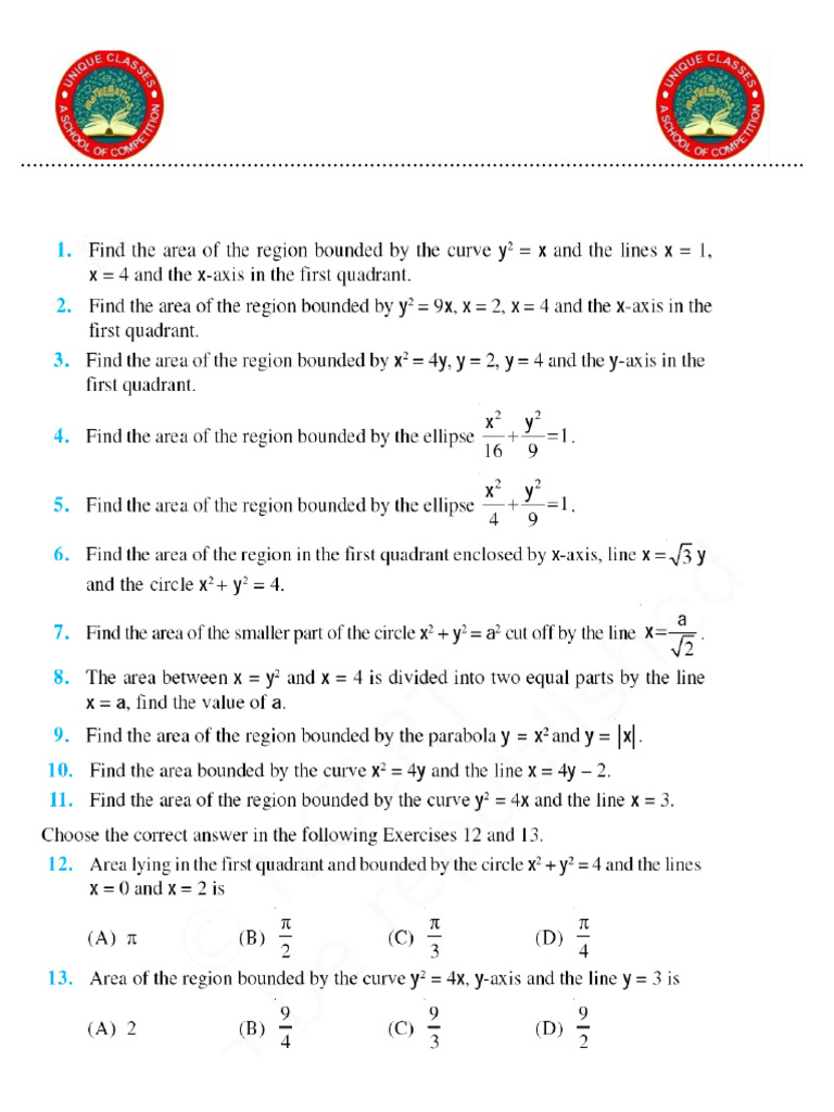 REVISION WORKSHEET-XII Ch-8) | PDF