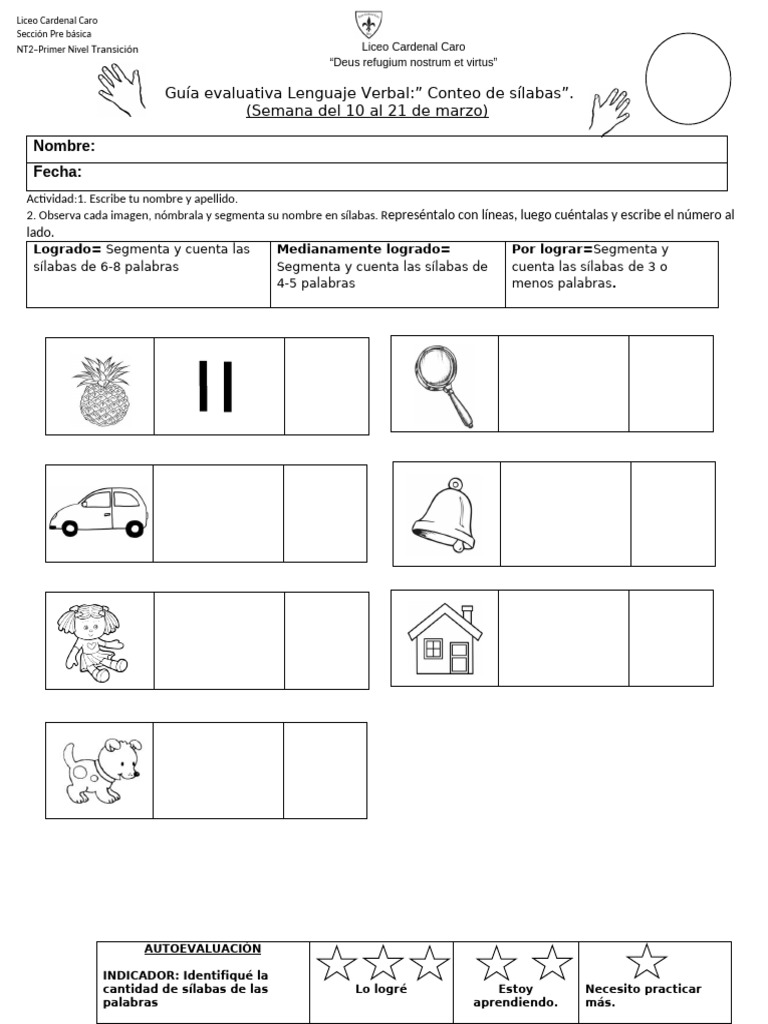 1264 1db6VkXc Conteo de Silabas | PDF
