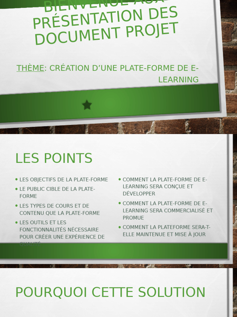 Presentation Doc Projet | PDF