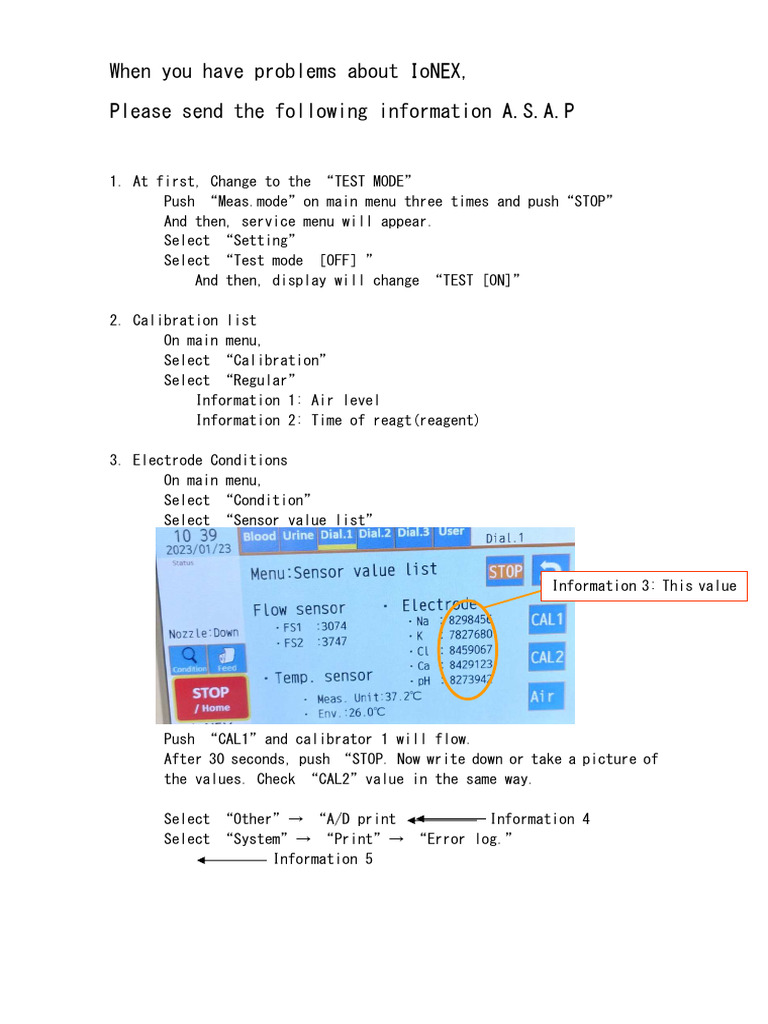 IoNEX Troubleshooting Guide | PDF