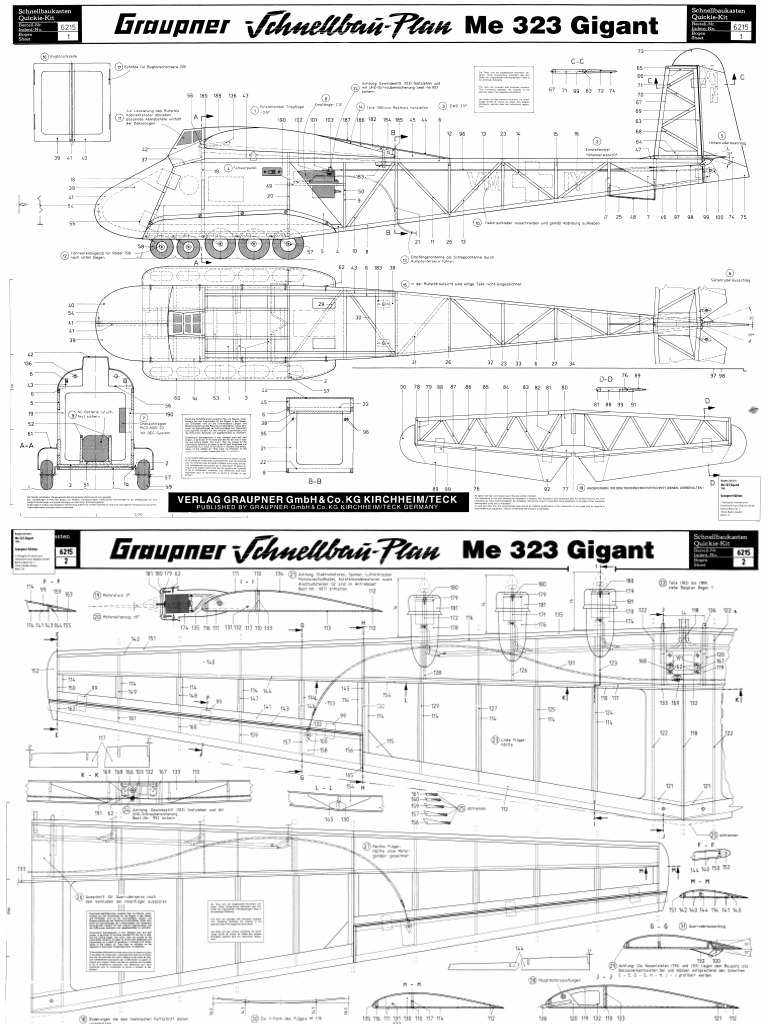 Me 323 Gigant Oz15737 | PDF