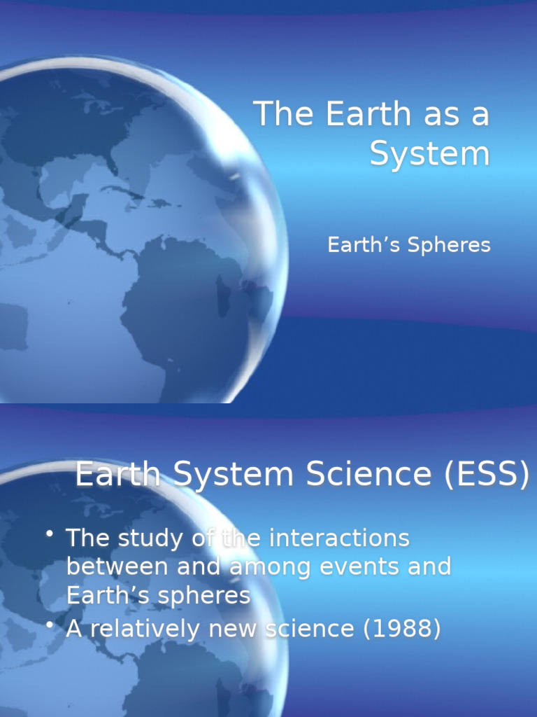 2.-EARTHS-SPHERES | PDF | Earth Sciences | Earth