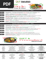 IATA Meal Codes | PDF | Health Promotion | Ethical Schools And Movements