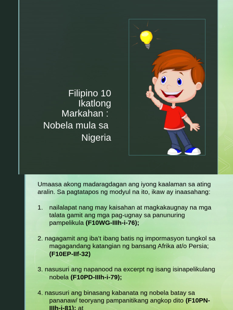 FIL 10 Q3 WEEK 8 | PDF