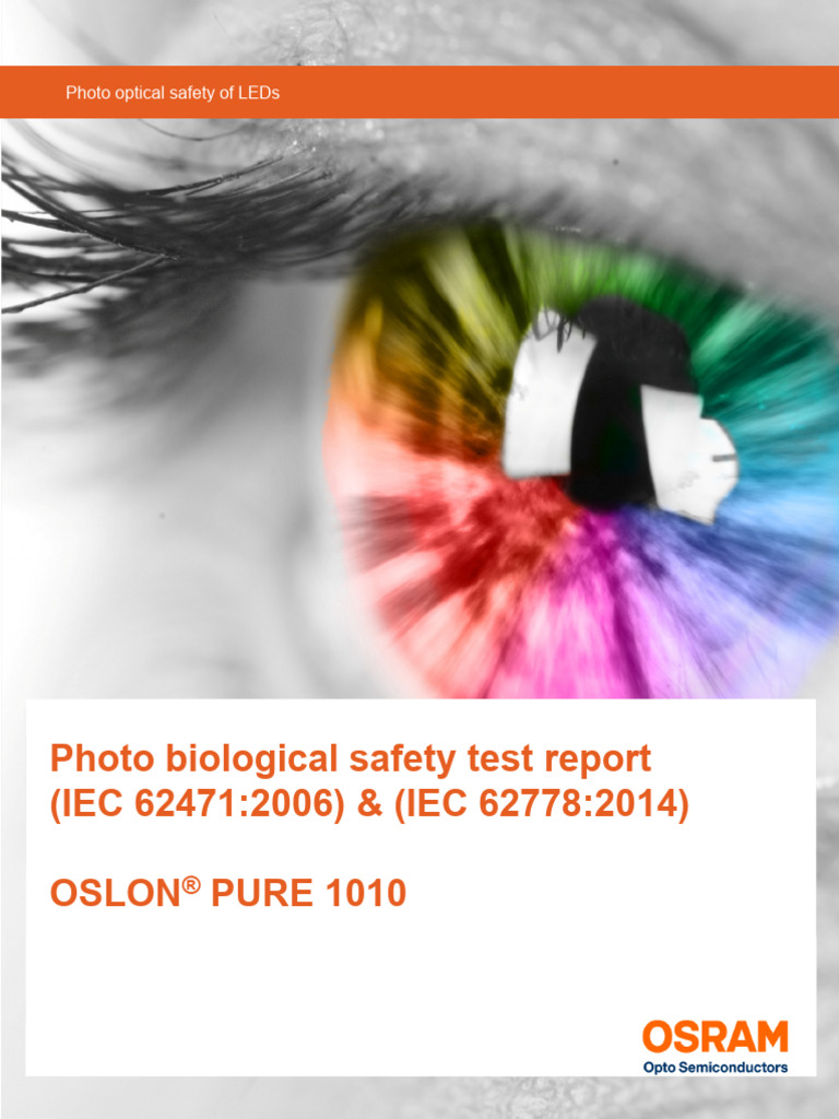 Uvc Lamp Test Report-62471 | PDF | Ultraviolet | Infrared