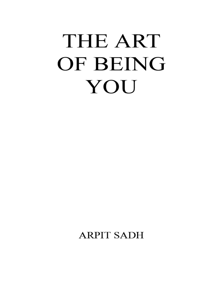 The Art of Being You - A Journey to Self-love and Forgiving others by ...