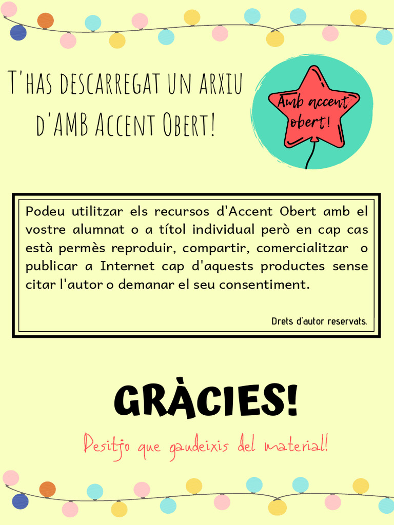 Expressió Escrita | PDF