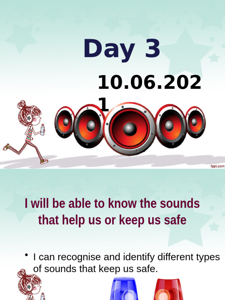 Sounds That Keep Us Safe | PDF