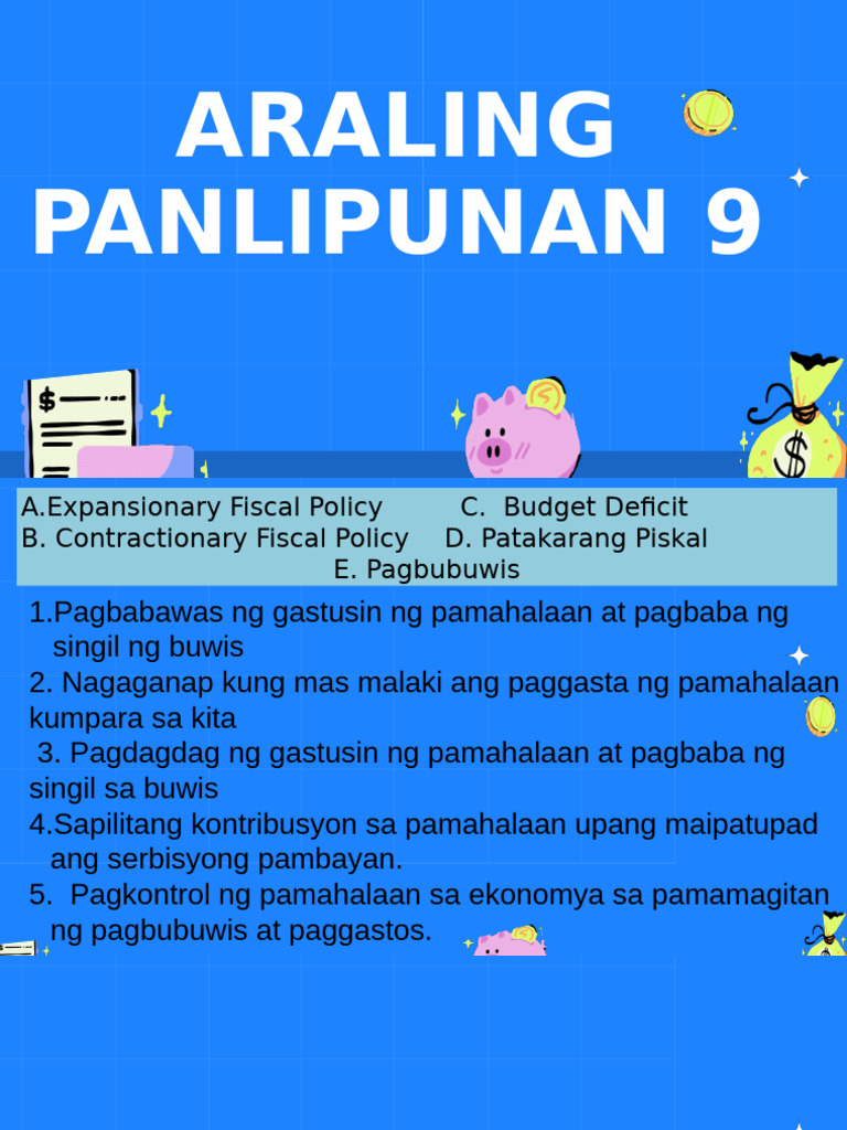 Patakarang Pananalapi | PDF
