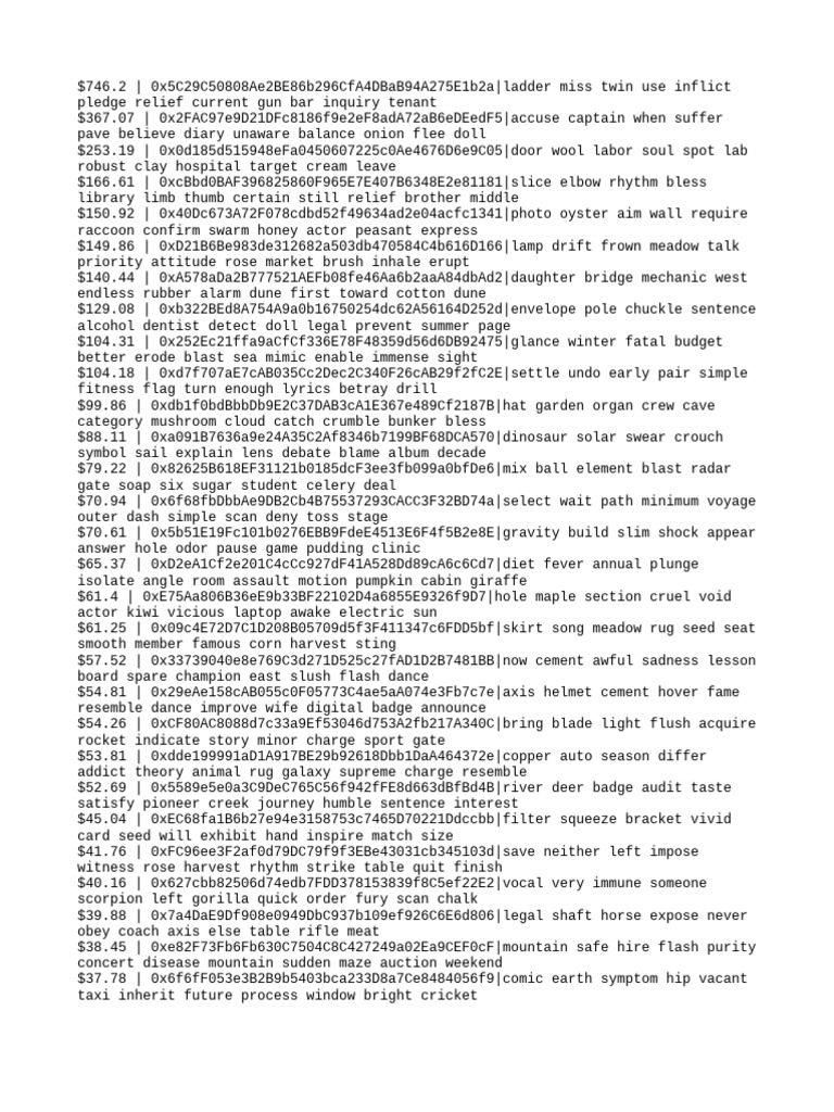 Active Wallets | PDF