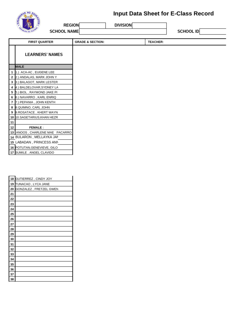 Grade 3 - Mapeh 1ST Quarter | PDF