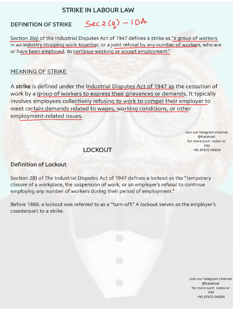 Strikes_and_lockouts[1] | PDF