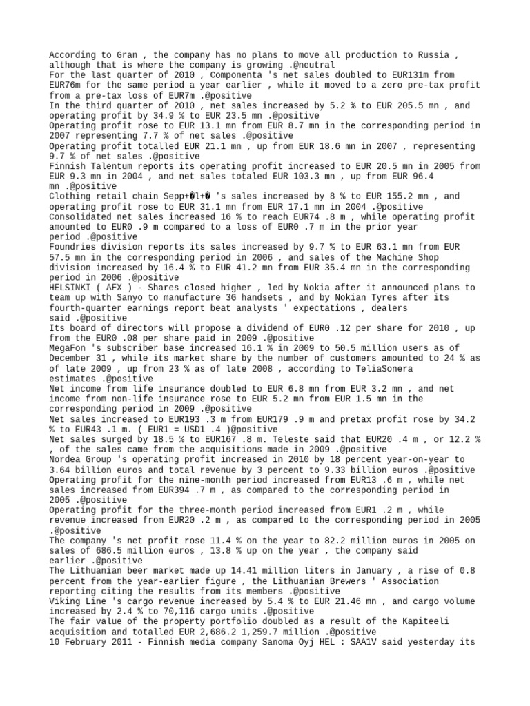 Sentences AllAgree | PDF