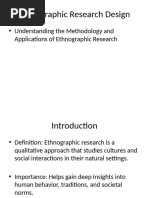 Ethnographic Interview Questions Guide | PDF | Ethnography ...
