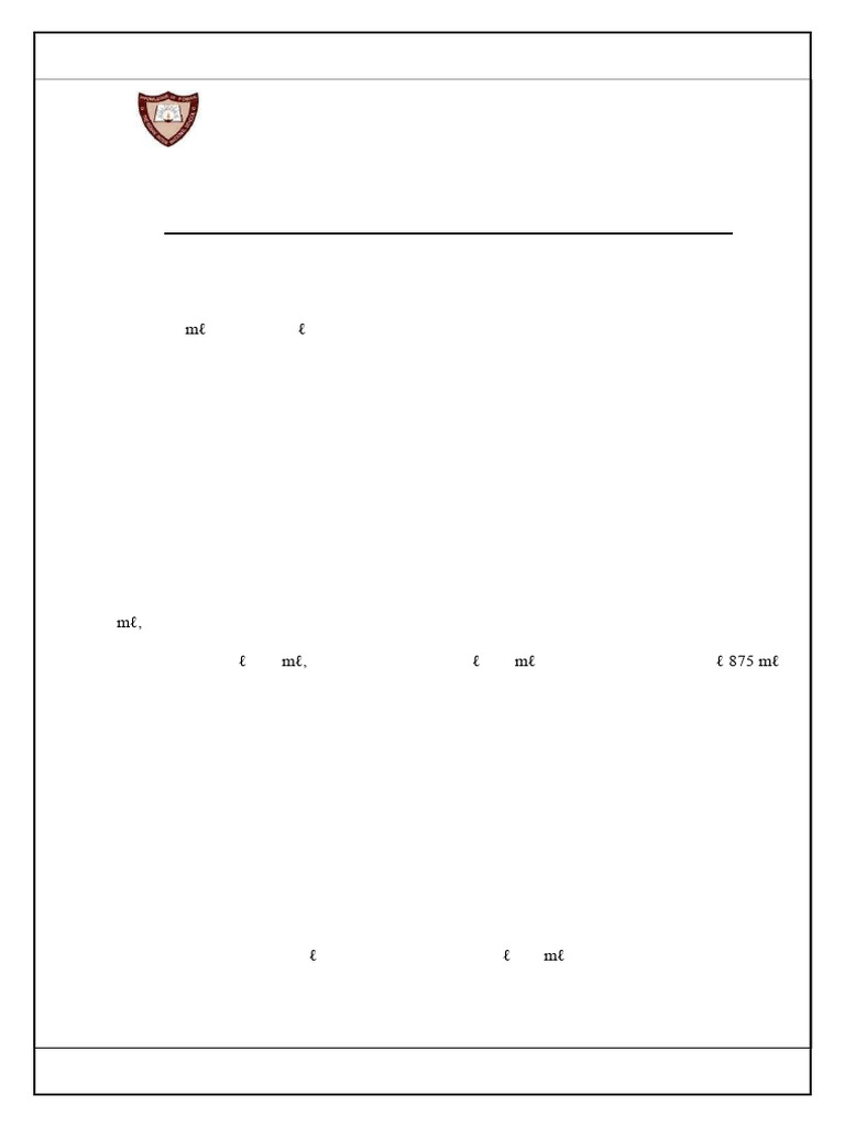 Grade 5 Math Reinforcement Sheet | PDF