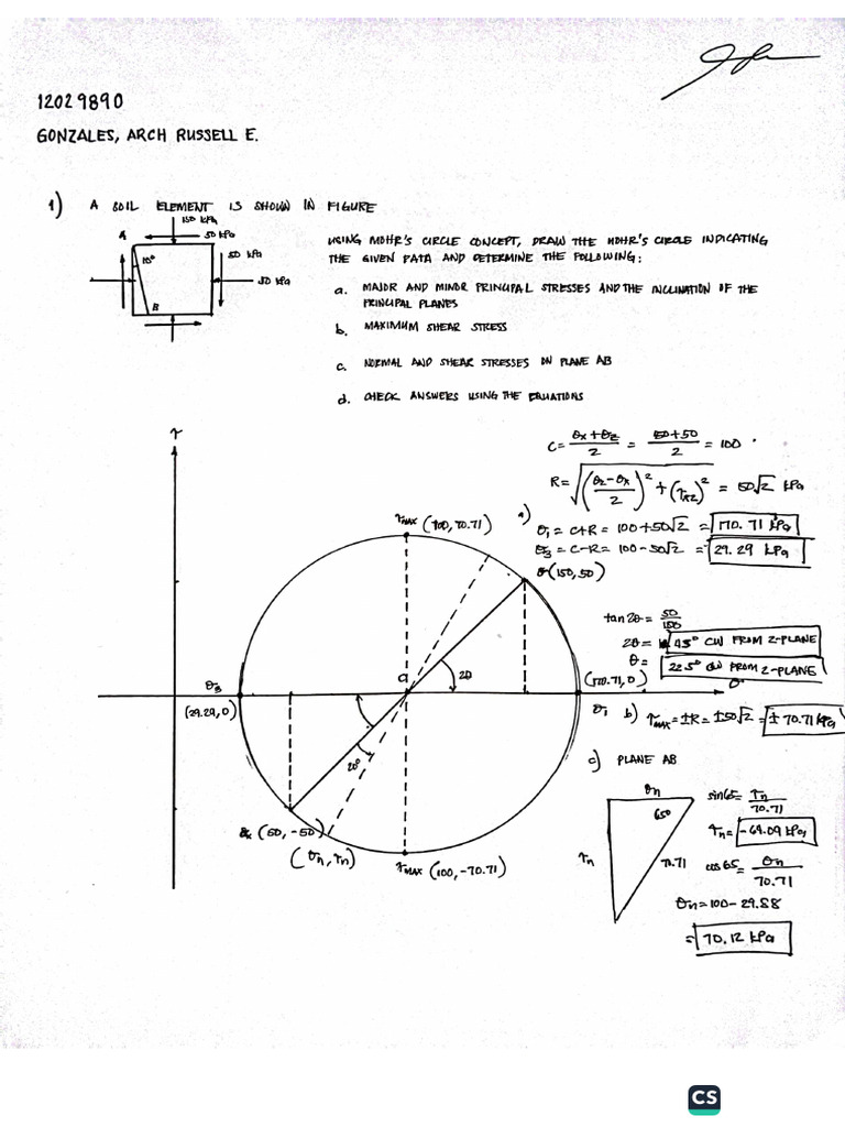 CEGEOEN Problem Set 4 | PDF