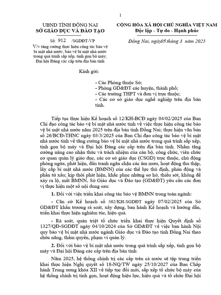 912 - CV Tang Cuong Bao Ve BMNN | PDF