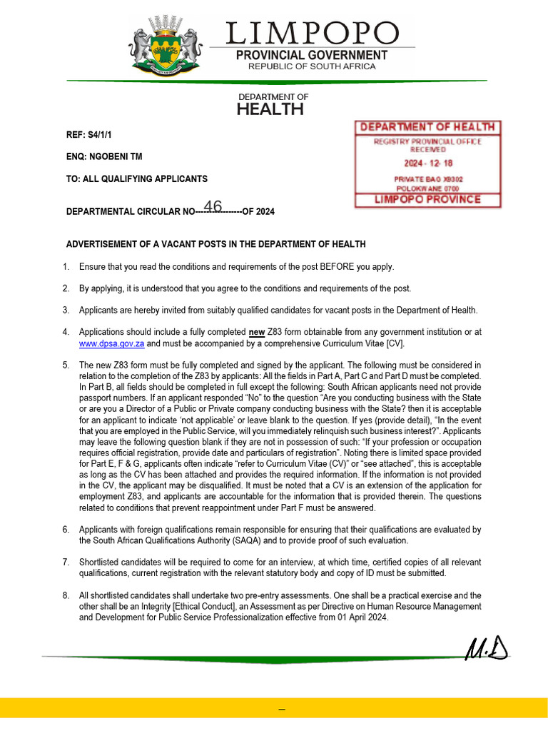 Ecc Clearing Circular No 46 Dcp Changes – WPPRTI