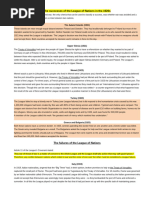 Achievements and Failures of The League PDF | PDF | League Of Nations ...