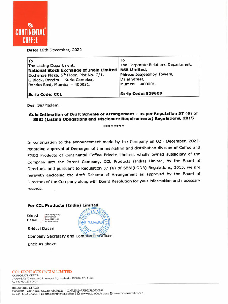 Draft Scheme of Arrangement | PDF | Drink | Loans