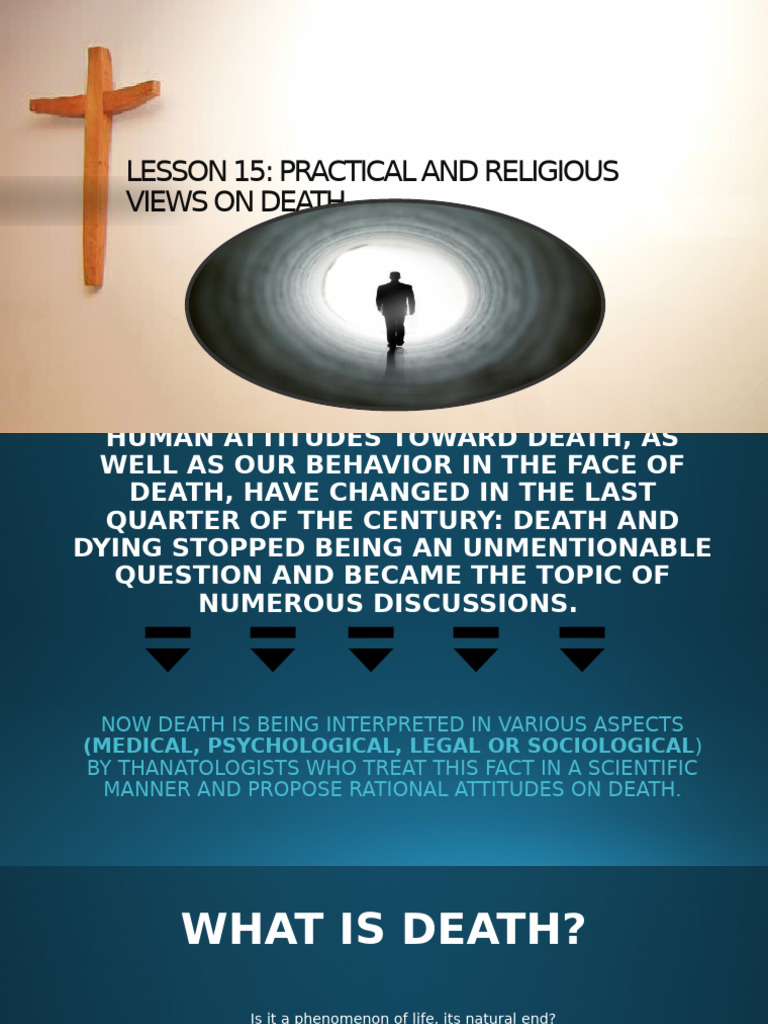 Lesson 15 | PDF | Death | Afterlife