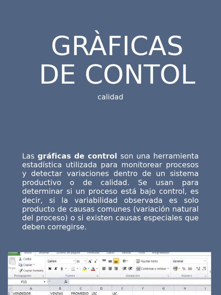 Gràficas de Control | PDF