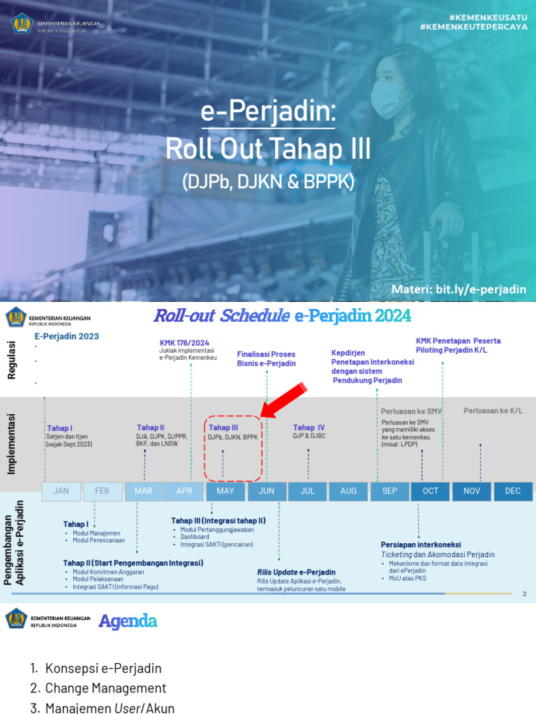 (Materi) 20240521 - Roll Out E-Perjadin Tahap 3 | PDF
