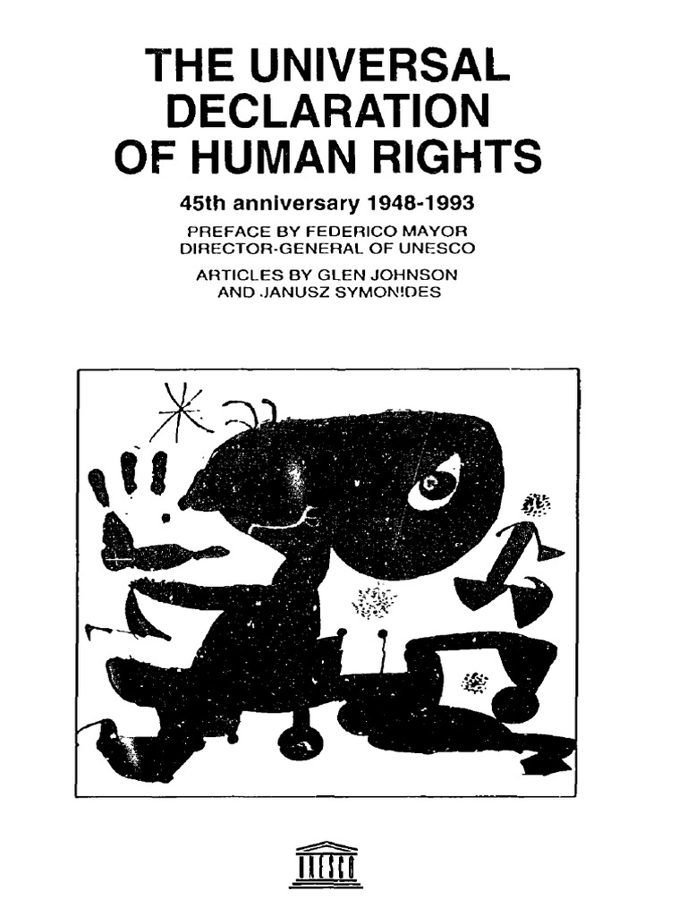 The Universal Declaration of Human Rights 1993 | PDF