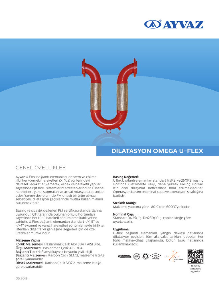 Ayvaz_U-flex_Baglanti_Elemani | PDF