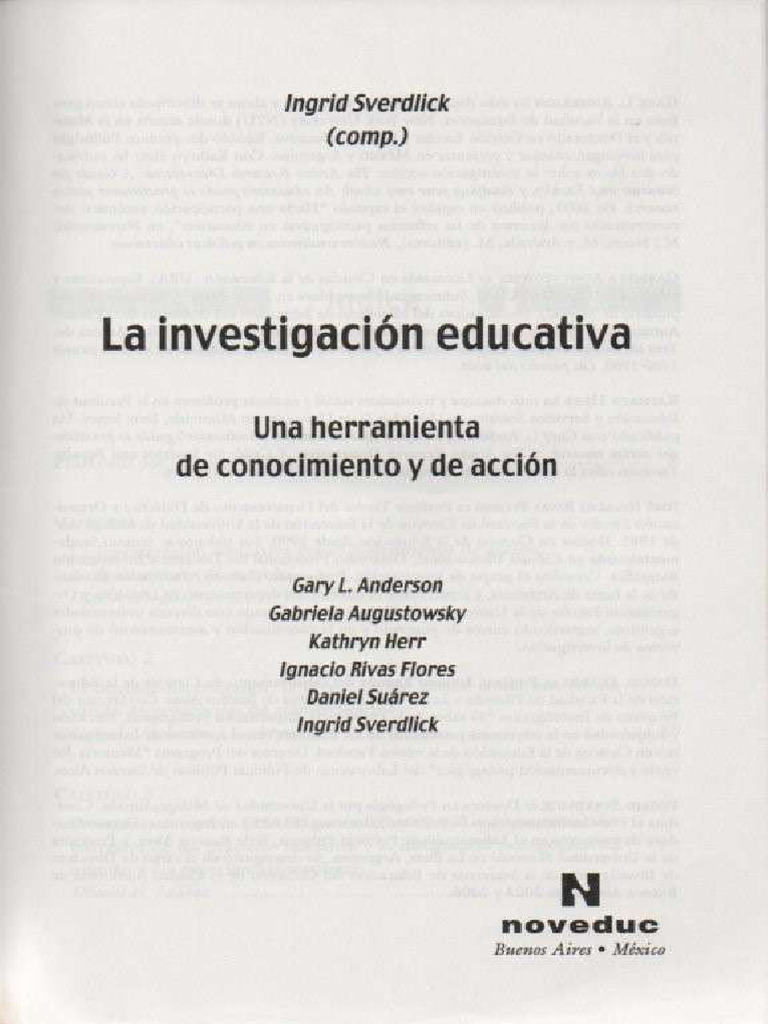 Anderson y Herr 2012 IAP Validez | PDF