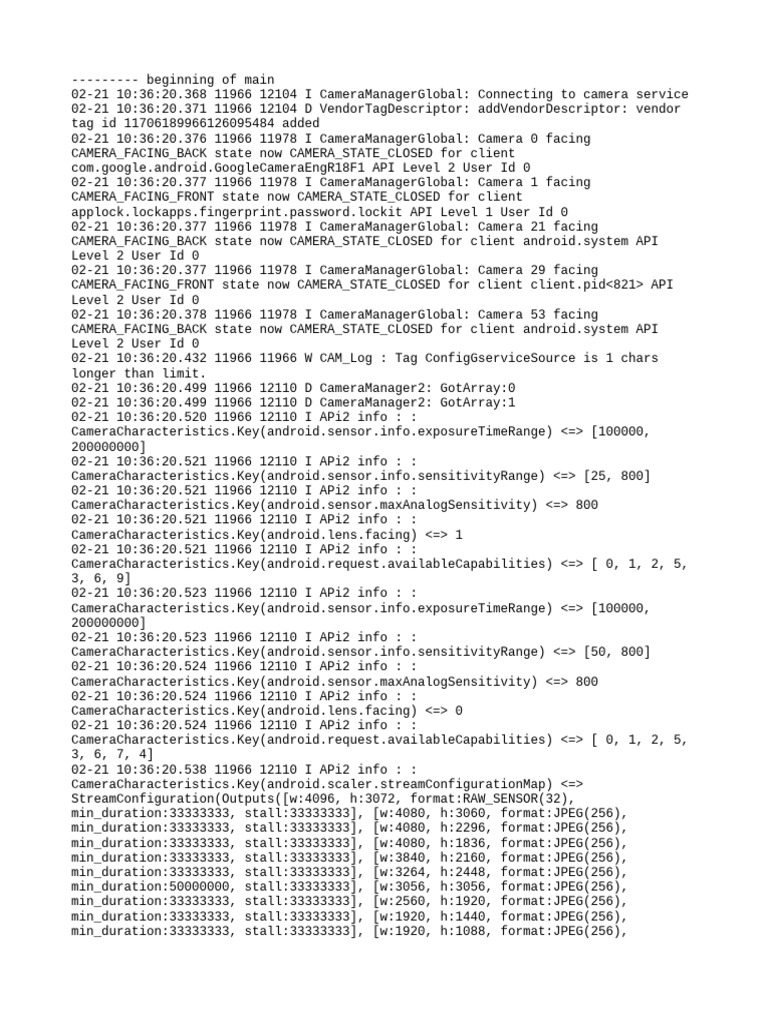 Log Cat 1740105380291 | PDF | Software | Computing