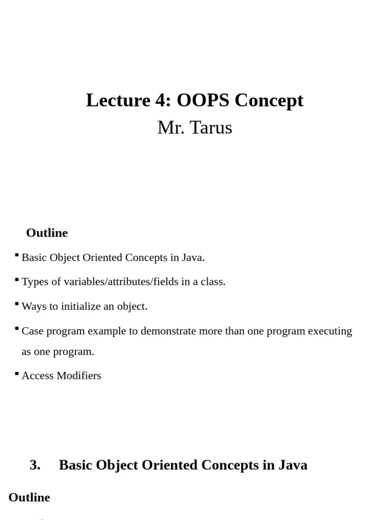 Csc 211 Lesson 4 Part1 2 Pdf Class Computer Programming Method Computer Programming