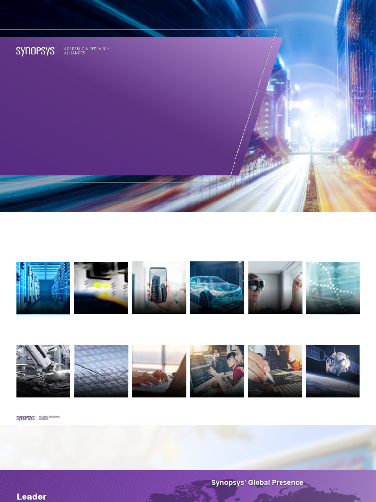 Synopsys IC Design Scholarship Program 2025 - Introducion Day | PDF ...