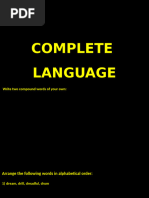 WellComm Section 3 Score Sheet Guide | PDF | Human Communication