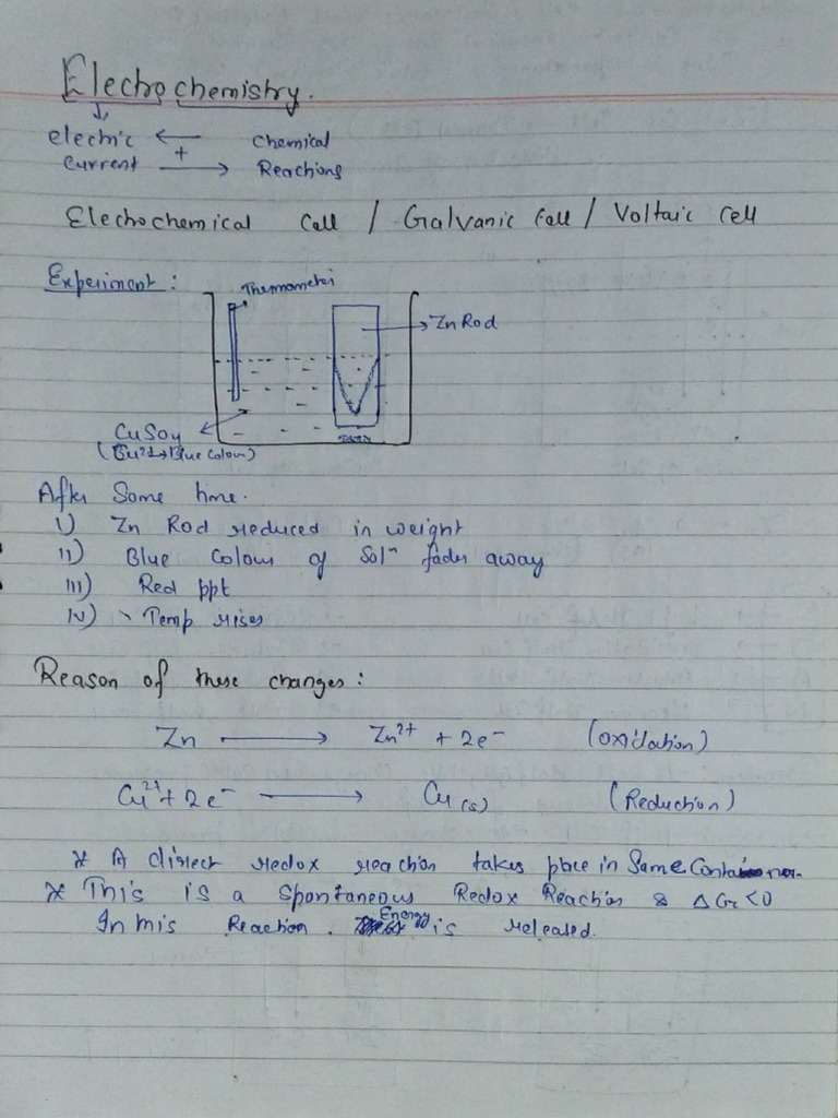 Electrochemistry Pdf Pdf