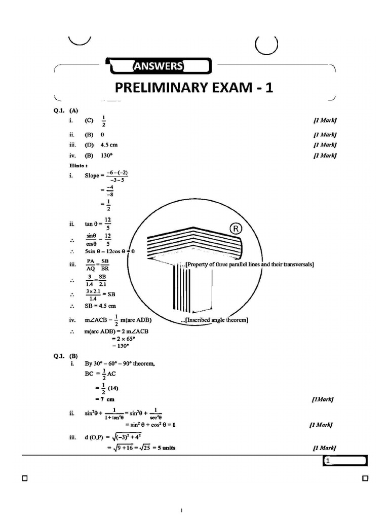 Geometry Answers | PDF