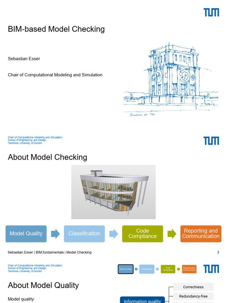 Lecture6_ModelChecking2024 | PDF | Building Information Modeling | Computer Simulation