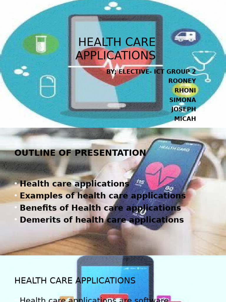 HEALTH CARE APPLICATIONS (Autosaved) | PDF