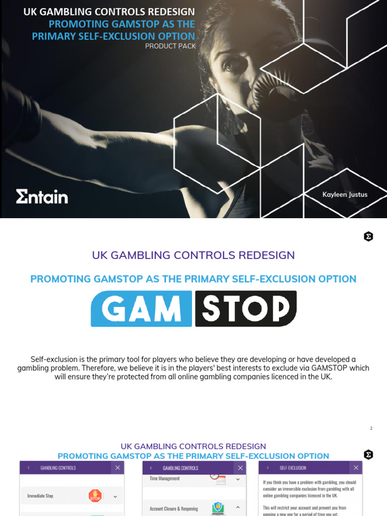 UK Gambling Controls: GAMSTOP Promotion | PDF | Gambling