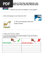 George's Marvellous Medicine Comprehension Questions | PDF