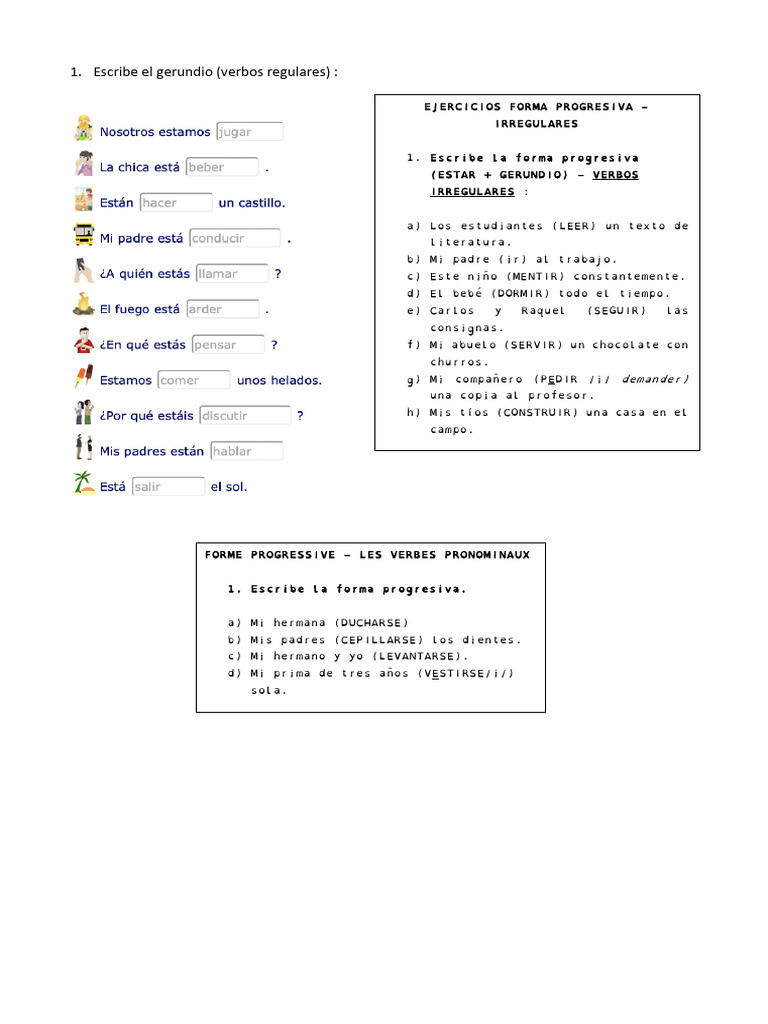 Exos Progresiva Elev | PDF