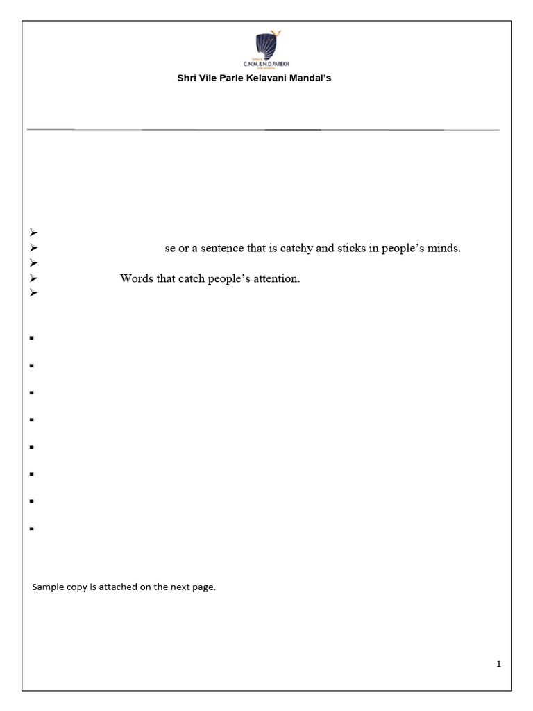 Student Copy - STD Iv Fa Lang Advertisements | PDF