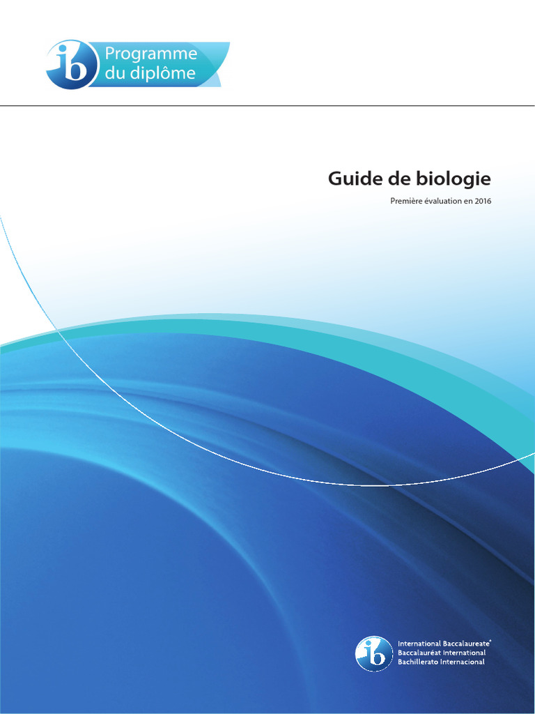 Group4 Biology Fre | PDF | Théorie | Science