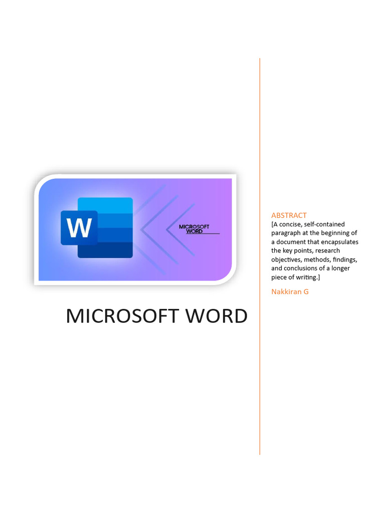 MICROSOFT | PDF | Microsoft | Microsoft Word
