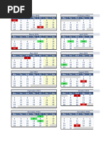 2026 Work Calendar and Shift Schedule | PDF