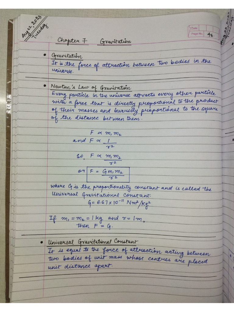 Physics Chapter 7 | PDF