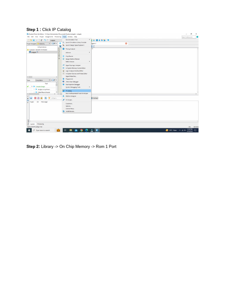 Block RAM IP Tutorial | PDF